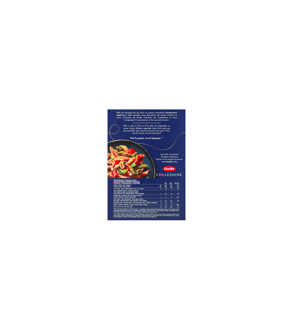 Barilla Collezione Mezze Penne Tricolore